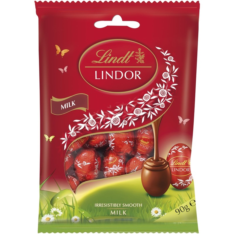 Buy Lindt Lindor Mini Milk Chocolate Easter Eggs 90g of Melt-in-Your ...