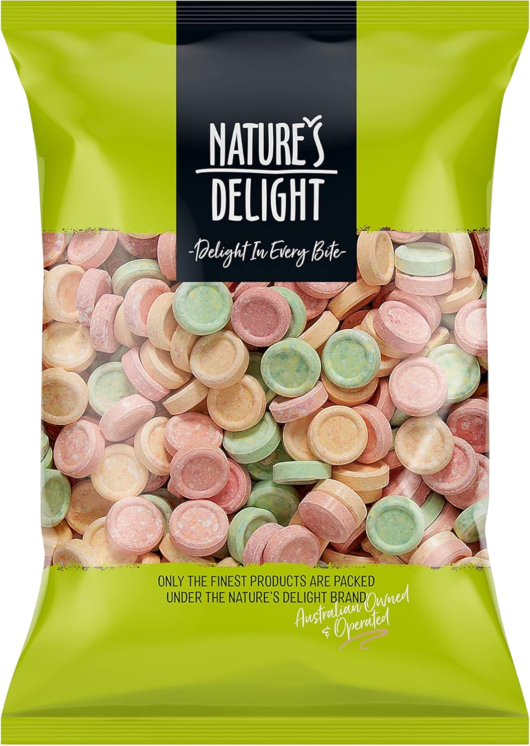 Buy Nature's Delight Fizz Buttons 300g Tangy & Fizzy Fruit-Flavored ...
