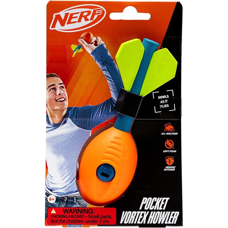 Buy NERF Pocket Vortex Howler Mini Blaster The Ultimate Portable ...