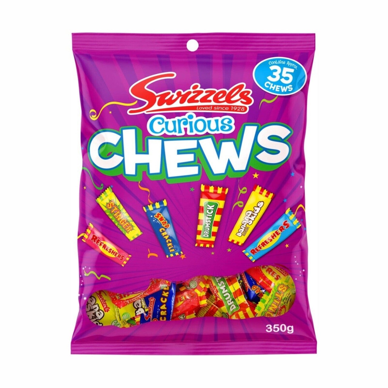 Buy Swizzels Curious Chews 350g The Ultimate Chewy Candy Experience ...