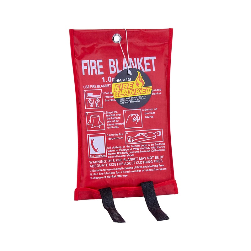 Buy Tango 1x1m Fire Blanket - Red/White x 2 - MyDeal
