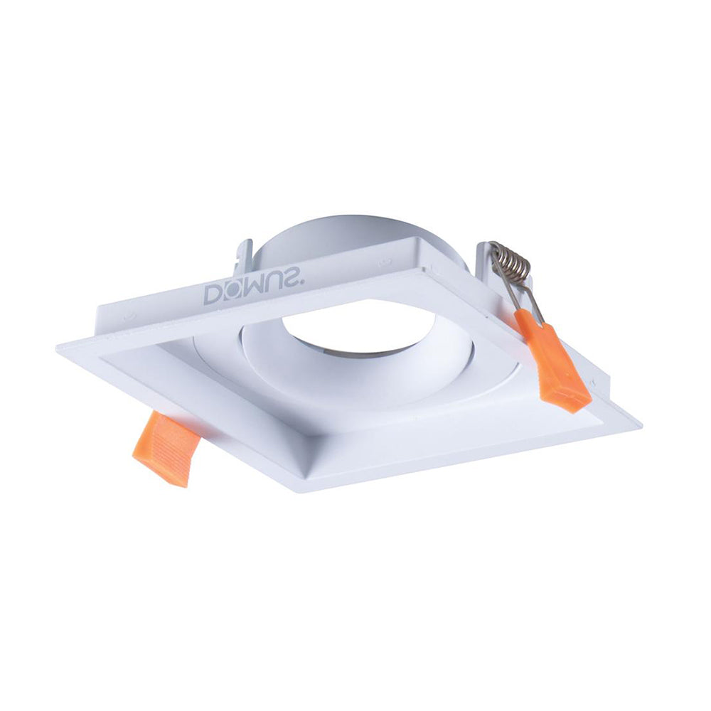 Buy Cell Square Tilt Downlight Frame W109mm White Aluminium - 27058 ...