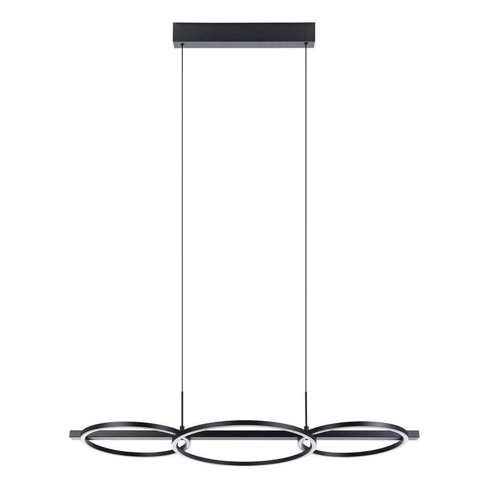 Buy Lanacera Island Pendant Light Black Plastic 3000K - 390087N ...