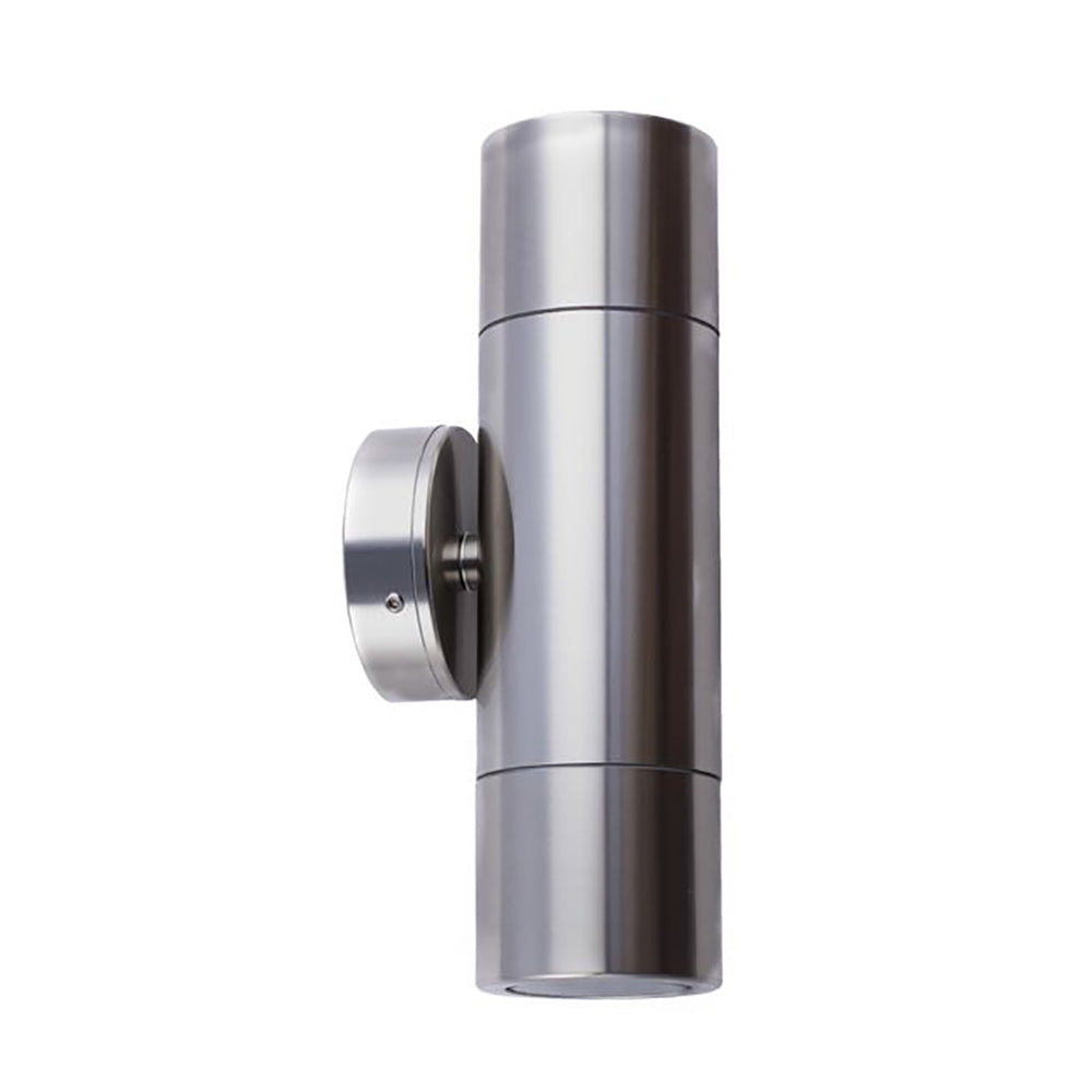 Buy MR16 12V Exterior Double Fixed Up/Down Wall Pillar Light Titanium ...