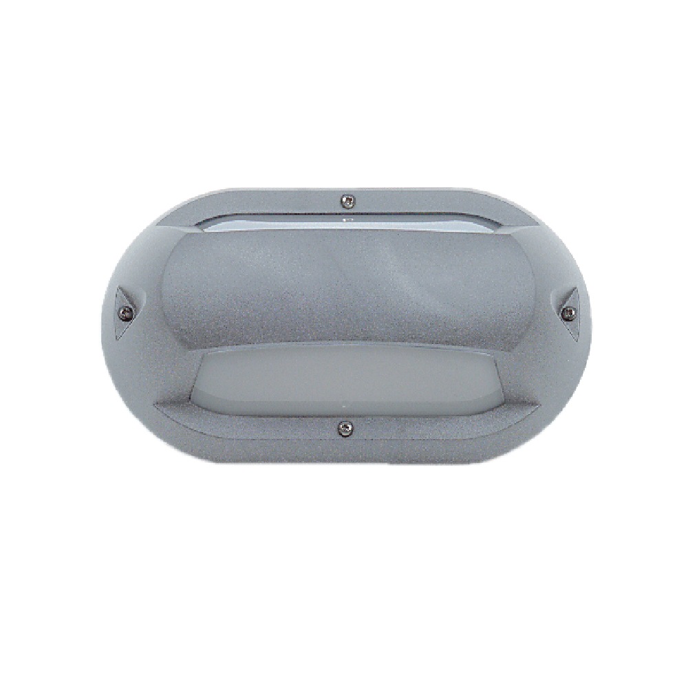 Buy Up & Down LED Bunker Light Silver / Grey Polycarbonate 3000K ...