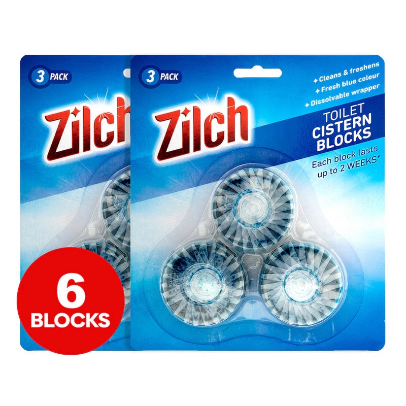 Buy Zilch Long Lasting Toilet Cistern Blocks (pack of 2) - MyDeal