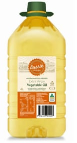 Buy Aussie Fields Cold Pressed Vegetable Oil 4L - MyDeal Australia
