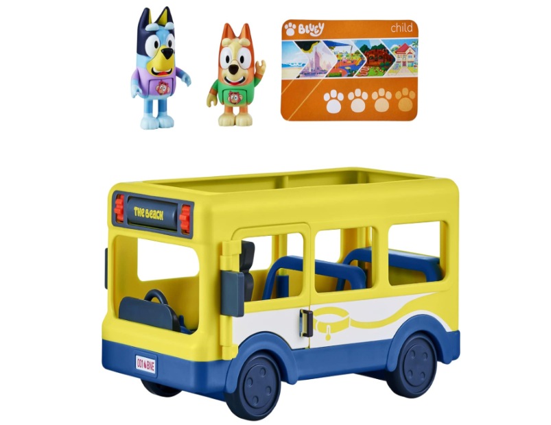 Buy Bluey Brisbane Bus Adventure - Bus Vehicle and Figures Pack (Model ...