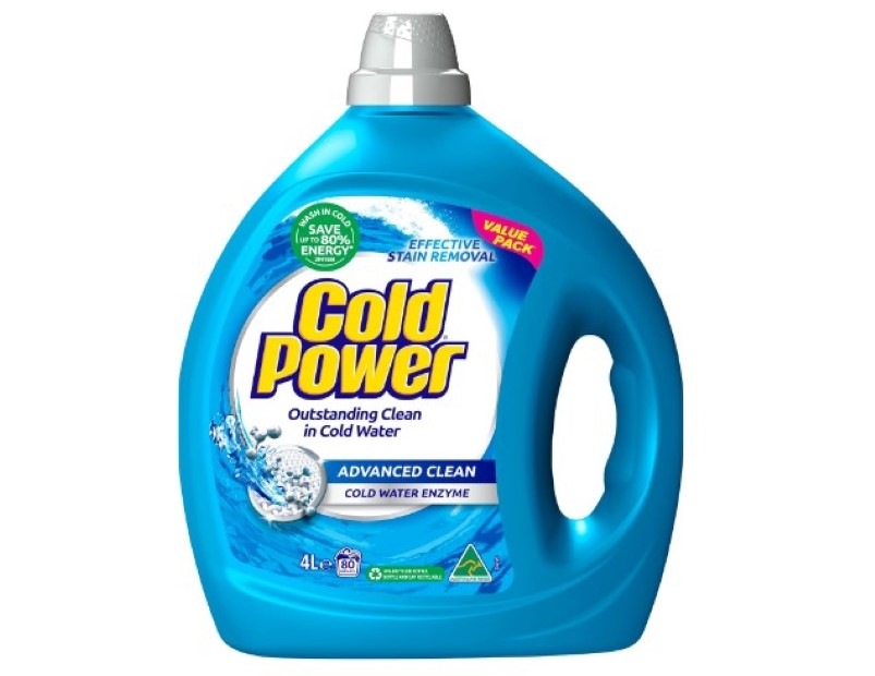 Buy Cold Power Advanced Clean, Liquid Laundry Detergent, 4 Litres, 80 ...