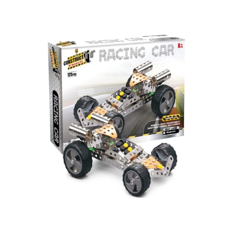 Buy CONSTRUCT IT Racing Car, Building & Construction Set, STEM ...
