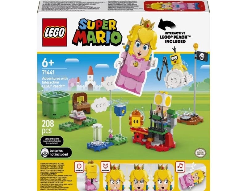 Buy LEGO Super Mario Adventures with Interactive Peach 71441 - AU ...