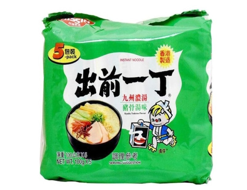 Buy Nissin Demae Iccho Kyushu Tonkotsu Flavour Instant Noodle 5 Packets ...