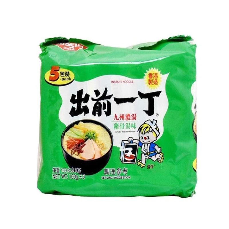 Buy Nissin Demae Iccho Kyushu Tonkotsu Flavour Instant Noodle 5 Packets ...
