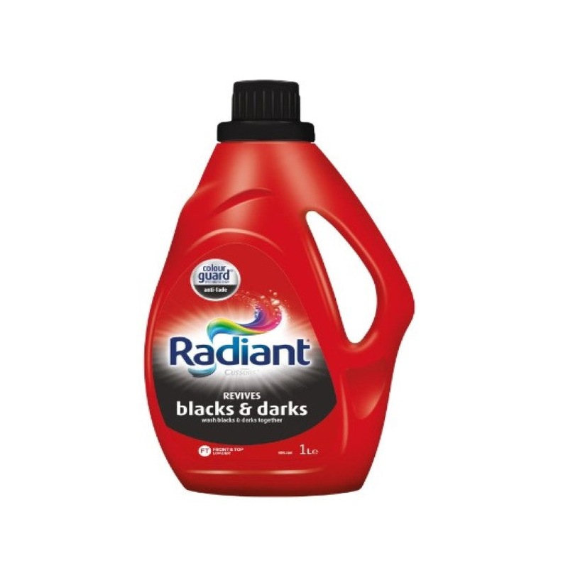 Buy Radiant Liquid Laundry Detergent for Blacks and Darks, Black Wash ...