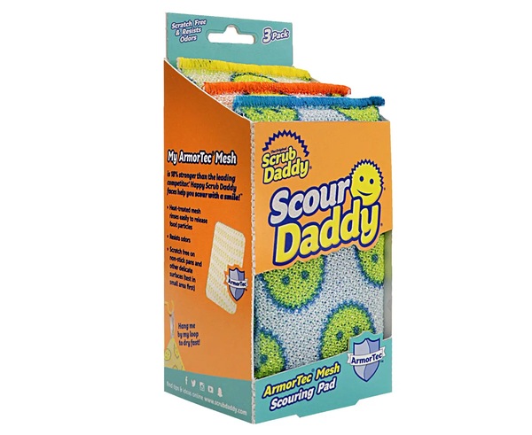 Buy Scour Daddy ArmorTec Mesh Scouring Pad 3-Pack - MyDeal Australia