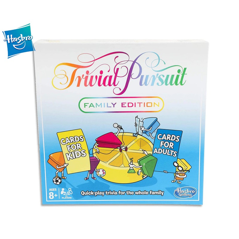 Buy Trivial Pursuit Family Edition Board Game - MyDeal