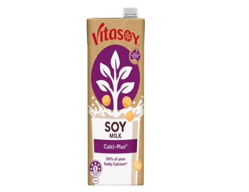 Buy Vitasoy UHT Calci-Plus Soy Milk, 1 Litre (Pack of 12) - AU - MyDeal ...
