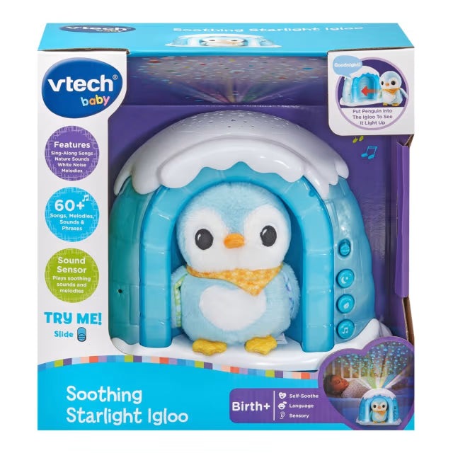 Buy Vtech Baby - Soothing Starlight Igloo Penguin - MyDeal Australia