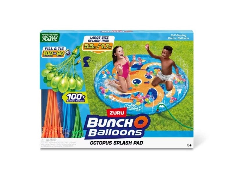 Buy Zuru Bunch O Balloons Octopus Splash Pad - AU - MyDeal Australia