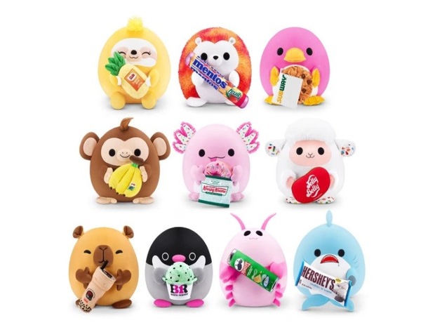 Buy Zuru Snackles Super Sized Plush Toy - Assorted - AU - MyDeal Australia