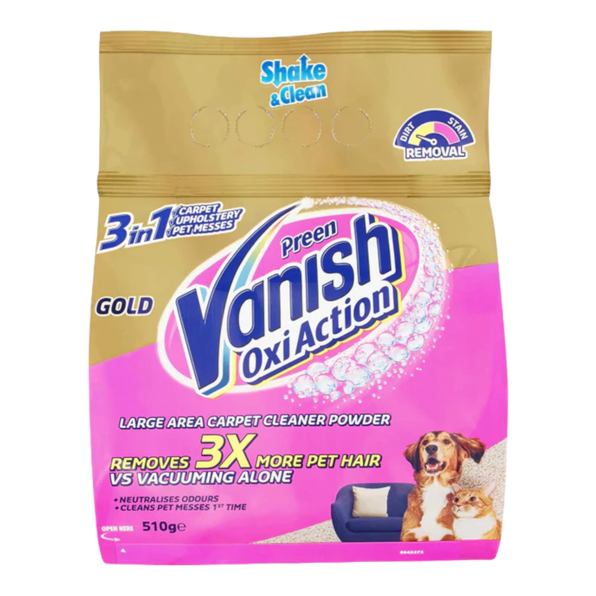 Buy Vanish Preen Carpet Cleaner Power Powder 510g - MyDeal Australia