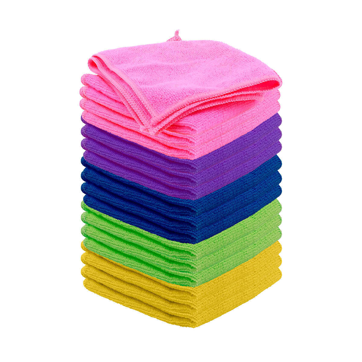 Buy Fin 25Pce Microfibre Multipurpose Cloths Lint Free Absorbent 30 X ...
