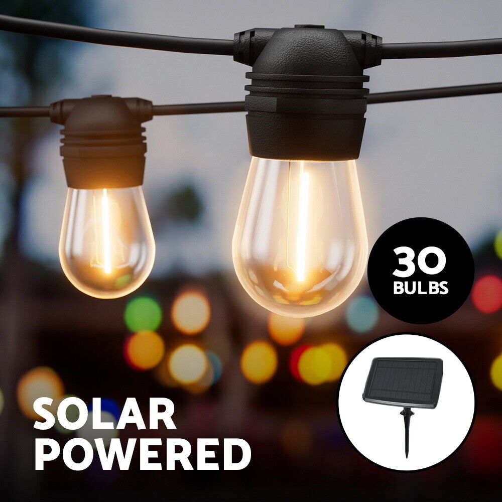 Buy FTYP 17M Solar Festoon Lights Outdoor Led String Light Christmas ...