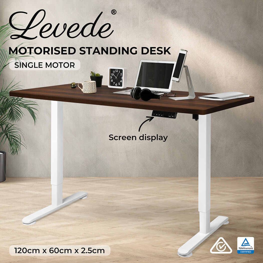 Buy FTYP Motorised Standing Desk Height Adjustable Electric Sit Stand ...