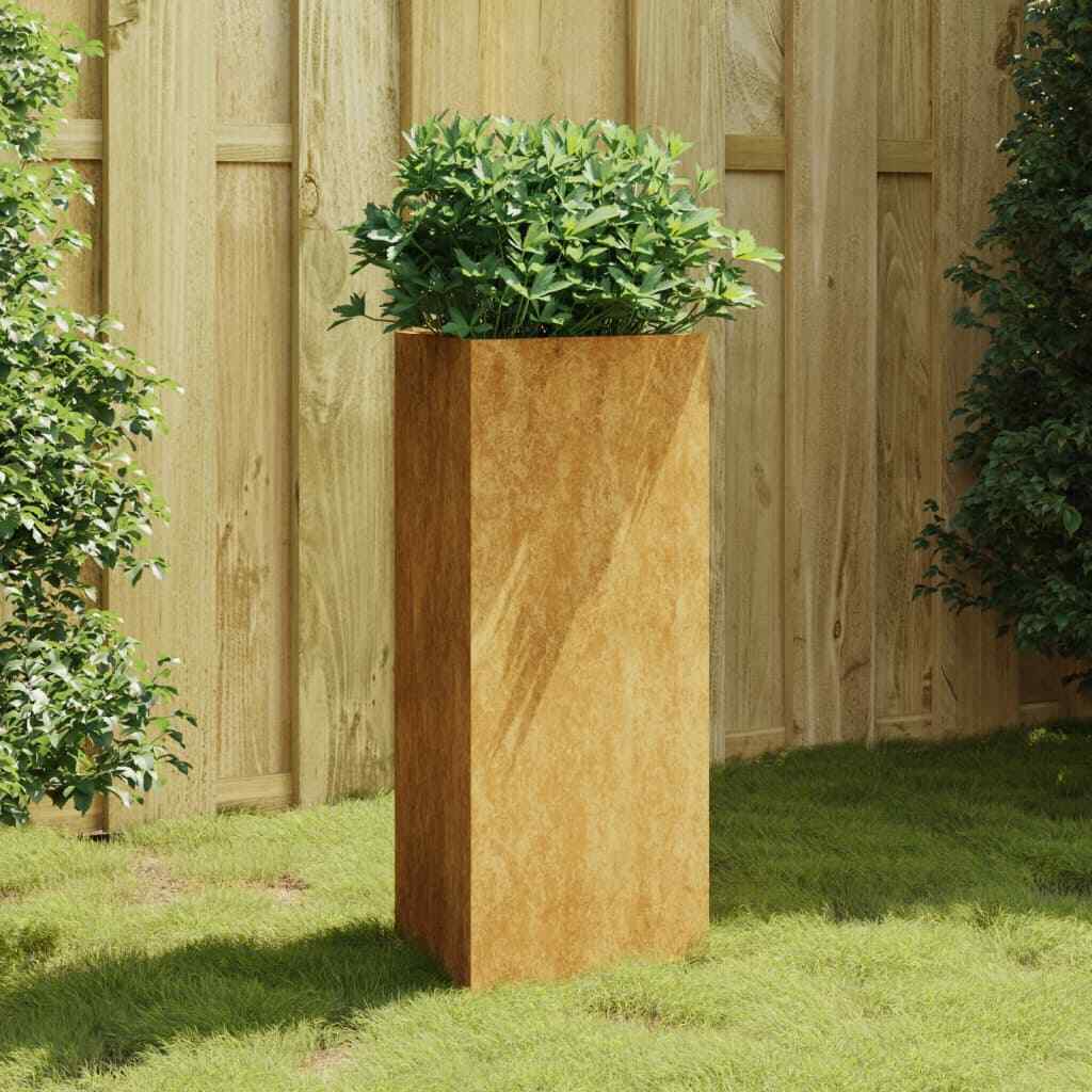 Buy FTYP Planter Raised Garden Bed Plant Stand Outdoor Plant Pot Corten ...