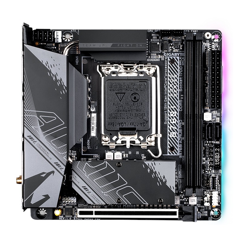 Buy Gigabyte B760I Aorus Pro Intel B760 Mini-Itx Ddr5 Motherboard ...