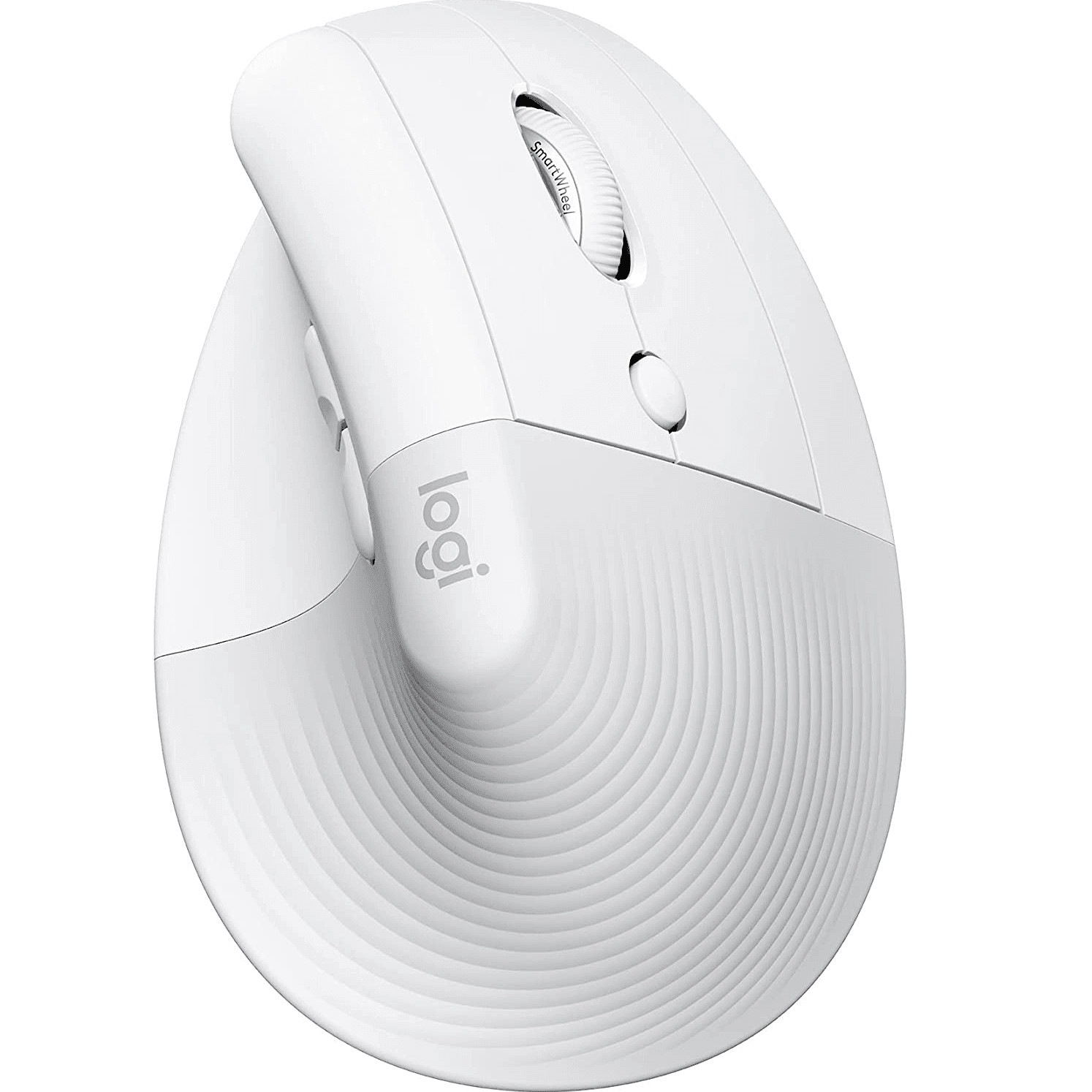 Buy Logitech Lift Vertical Ergonomic Mouse Wireless Pale Grey White - MyDeal Australia
