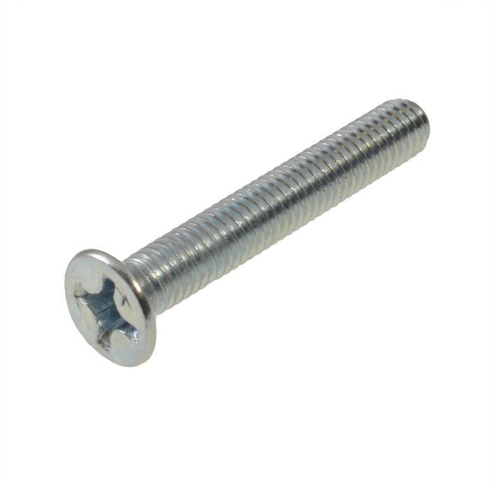 Buy P&P Pack Of 1000 Zinc Countersunk Machine Screw M6 X 1.00P X 10Mm ...