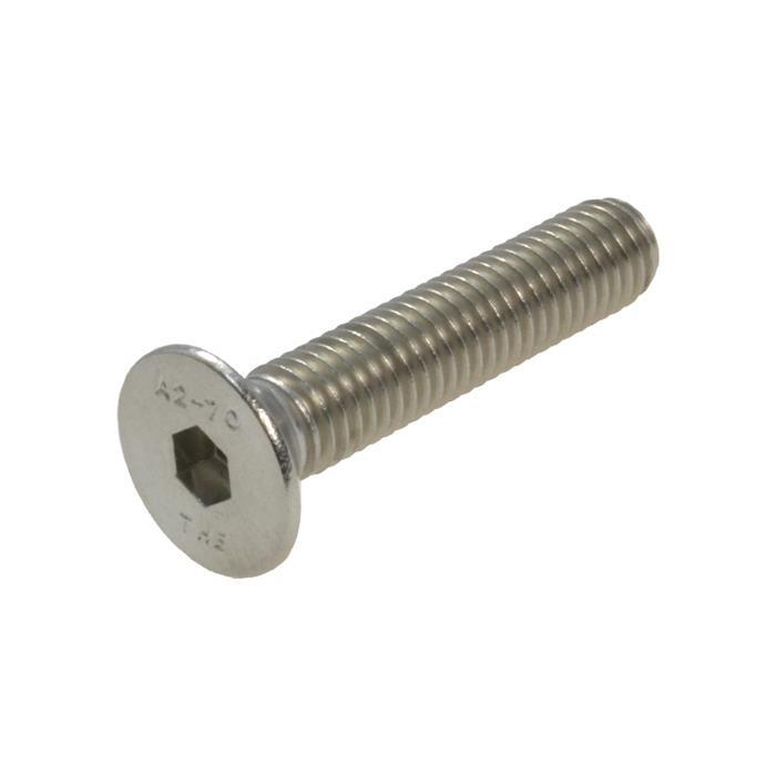 Buy P&P Pack Of 200 Stainless M6 X 12Mm Metric Coarse Countersunk Head ...