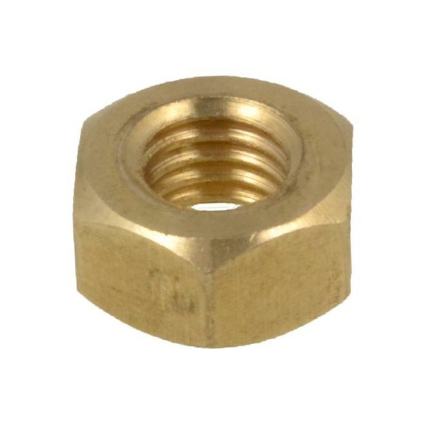 Buy P&P Pack Of 50 Solid Brass Hex Nut M6 X 1.00P Metric As1112 ...