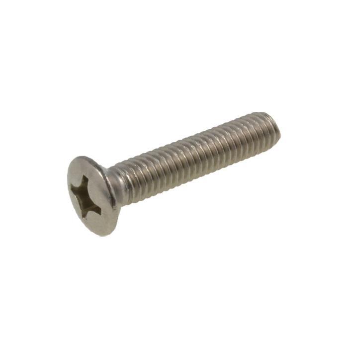 Buy P&P Pack Of 50 Stainless 304 Raised Countersunk Machine Screw M6 X ...