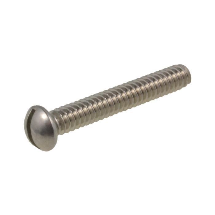 Buy P&P Pack Of 50 Stainless 304 Round Head Machine Screw 1/8 X 40 Tpi ...