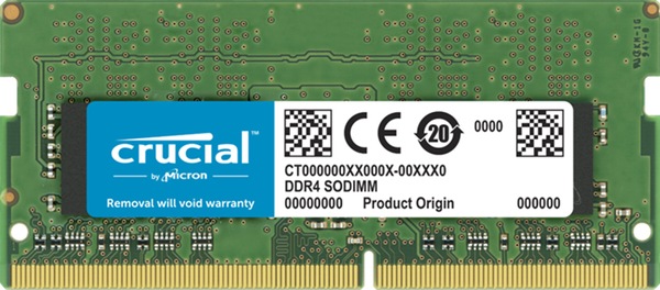 Buy Crucial 32GB (1x32GB) DDR4 SODIMM 3200MHz CL22 1.2V Dual Ranked ...