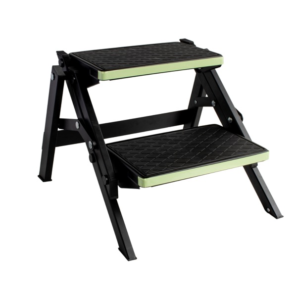 Buy Supex Black Two Stage Aluminium Step - MyDeal Australia