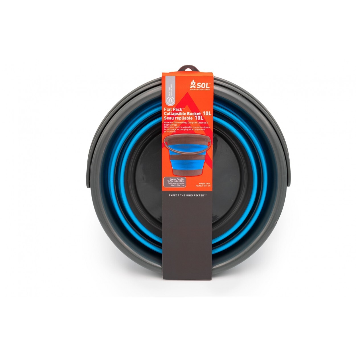 Buy SOL Flat Pack 10L Bucket - MyDeal Australia