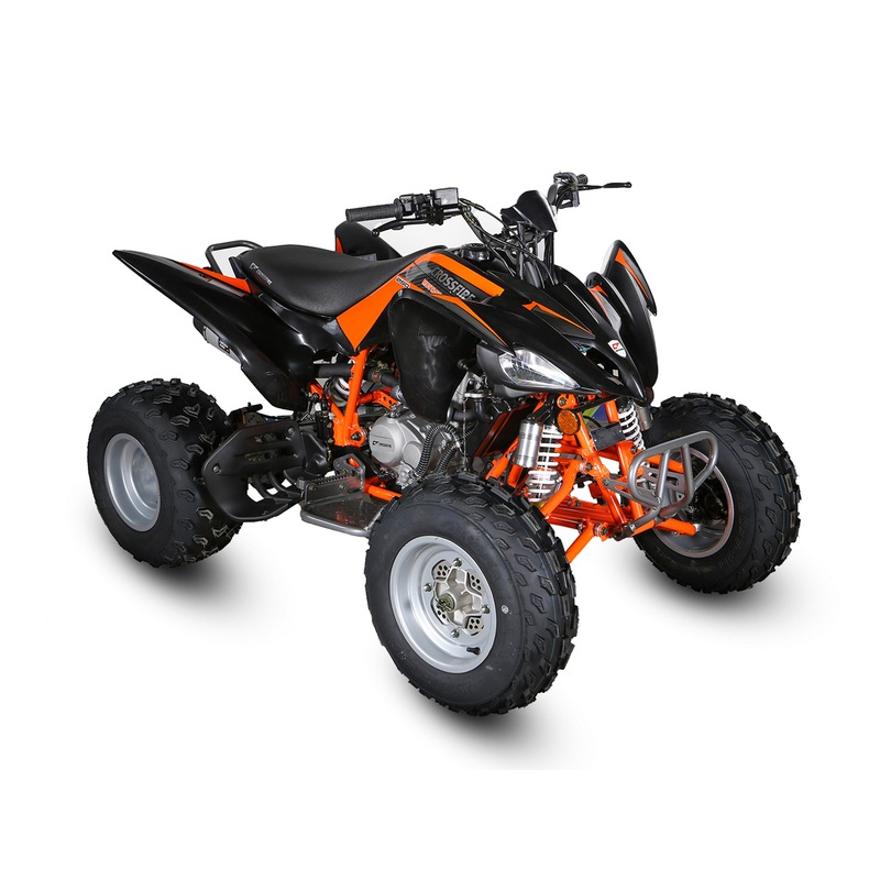 Buy Crossfire Mustang Evo 2 250cc Quad Bike - Black - MyDeal