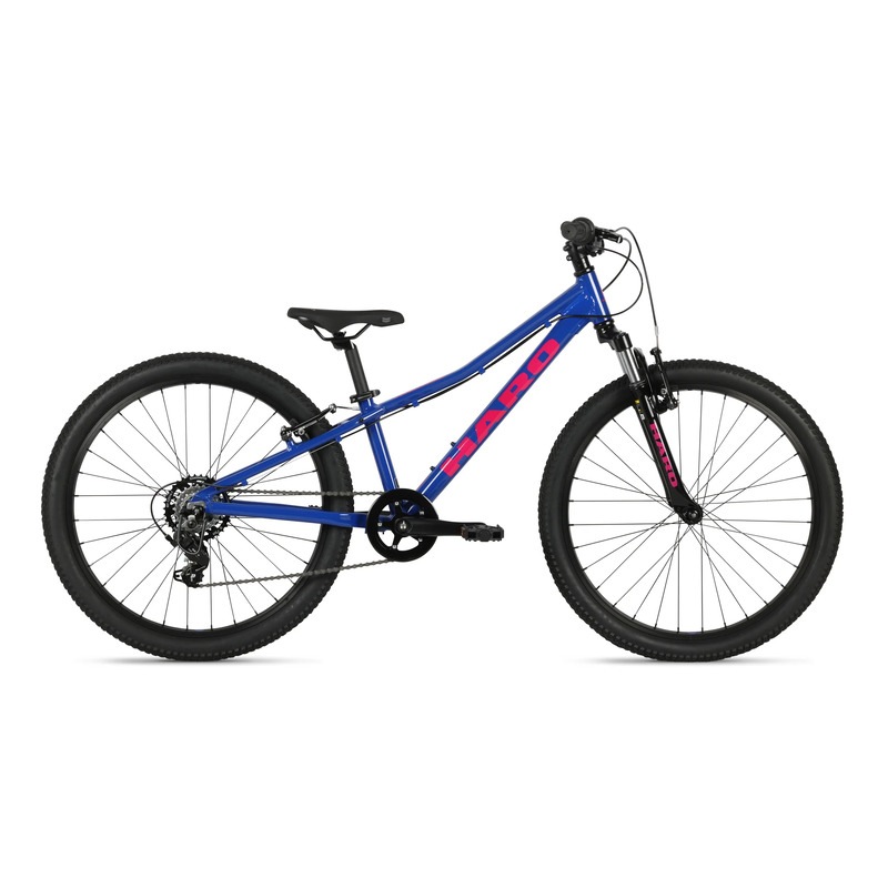 Buy Haro Flightline 24" Kids MTB Bike - Ink Blue - MyDeal Australia