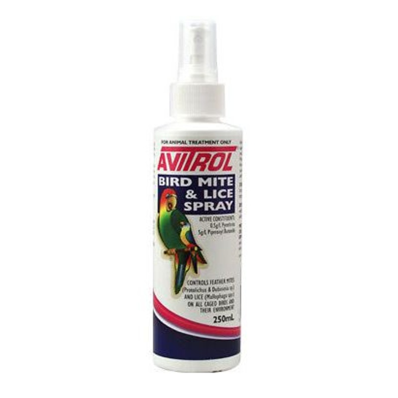 Buy FIDOS AVITROL BIRD MITE LICE SPRAY 250ML - MyDeal