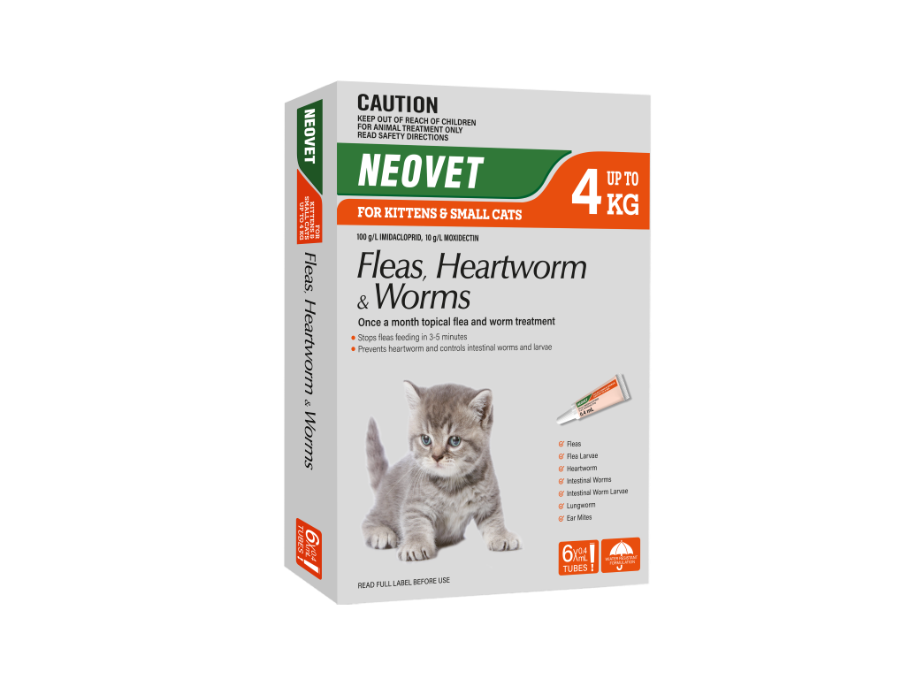 Buy NEOVET KITTENS SMALL CATS UPTO 4KG 6PK - MyDeal Australia