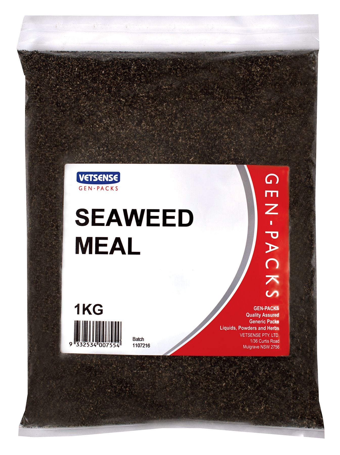Buy Vetsense Gen-Pack Seaweed Meal 1Kg - MyDeal Australia