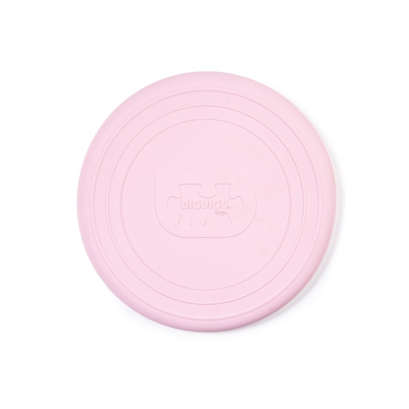 Buy Bigjigs Foldable Kids Frisbee - Blush Pink - MyDeal