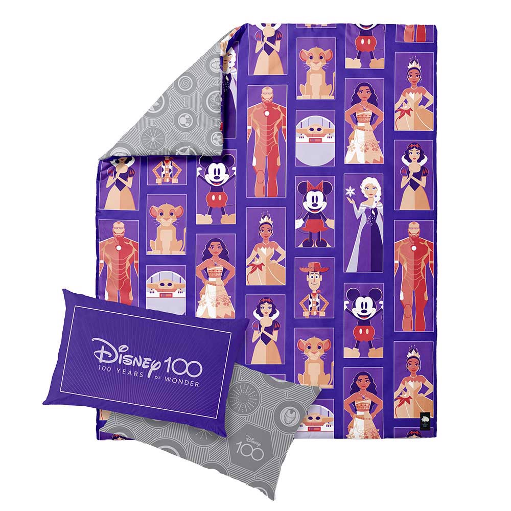 Buy Disney - Disney 100 Character Decoration Quilt Cover Set - Queen ...