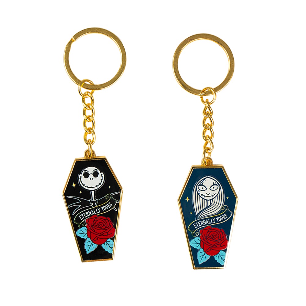 Buy Disney - The Nightmare Before Christmas - Rose Coffin Keyring 2 ...