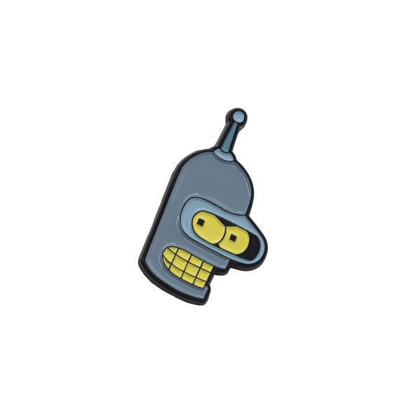 Buy Futurama - Bender Head Pin - MyDeal Australia