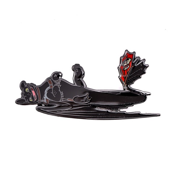 Buy How To Train Your Dragon - Cute Toothless Pin - MyDeal Australia