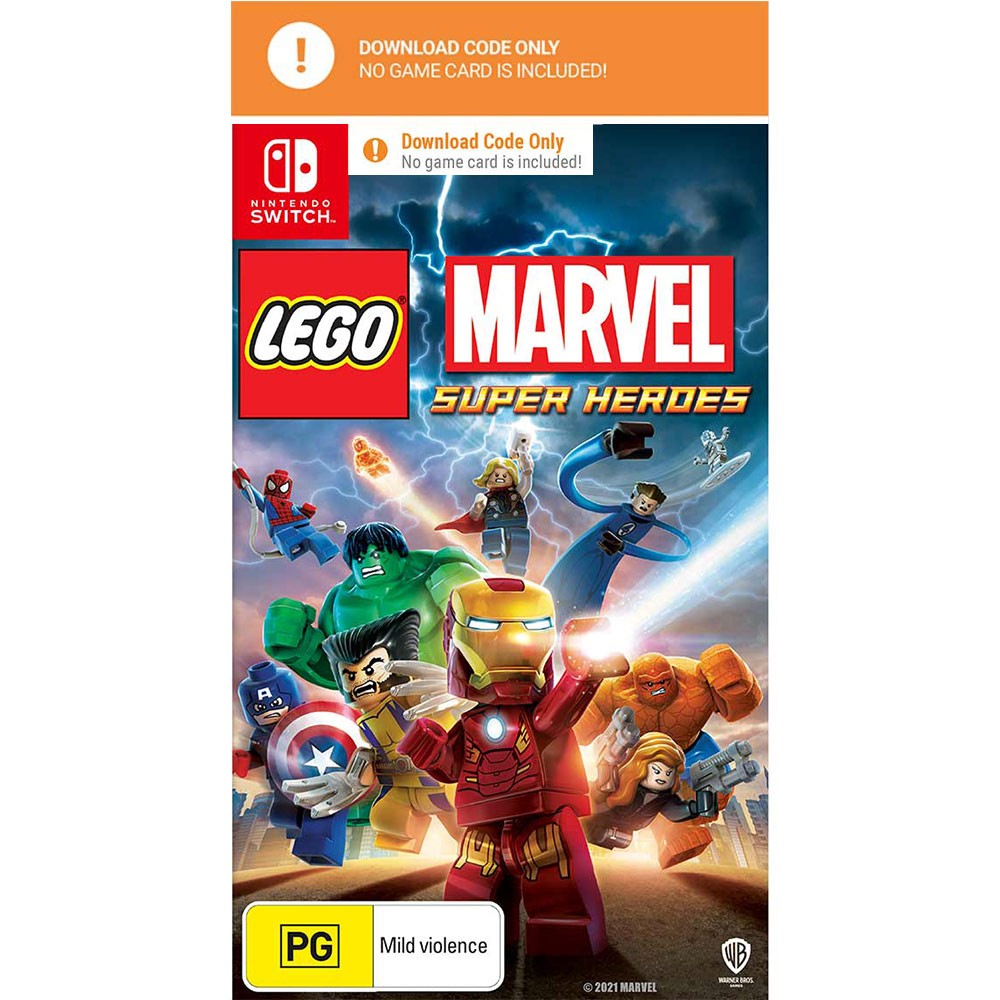 Buy LEGO Marvel Super Heroes (Code-In-A-Box) - MyDeal Australia